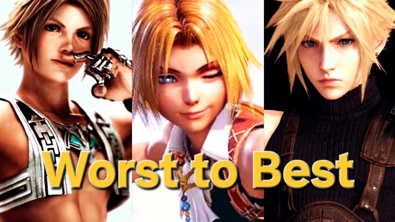 Ranking the Final Fantasy protagonists - YouTube
