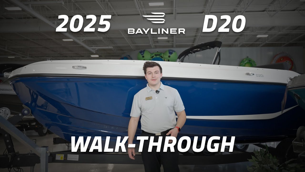2025 Bayliner D20 Walk Through - YouTube