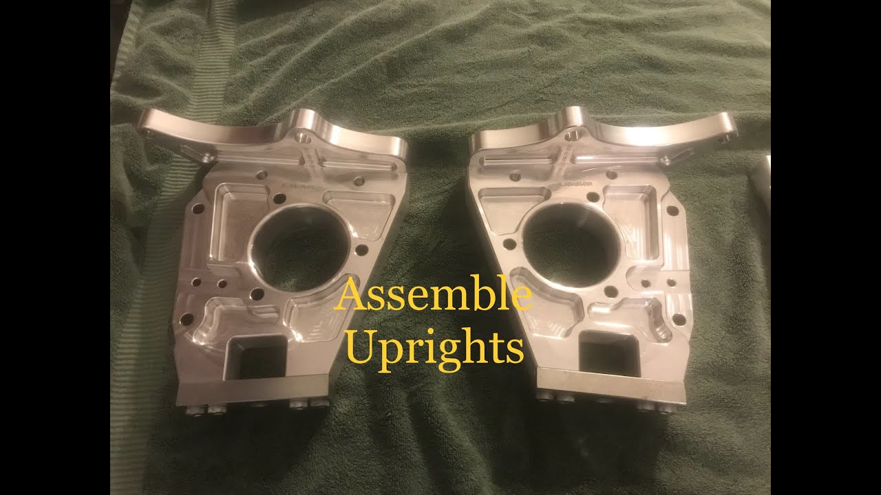 Superlite SLC Build 042 Assemble Suspension Uprights - YouTube