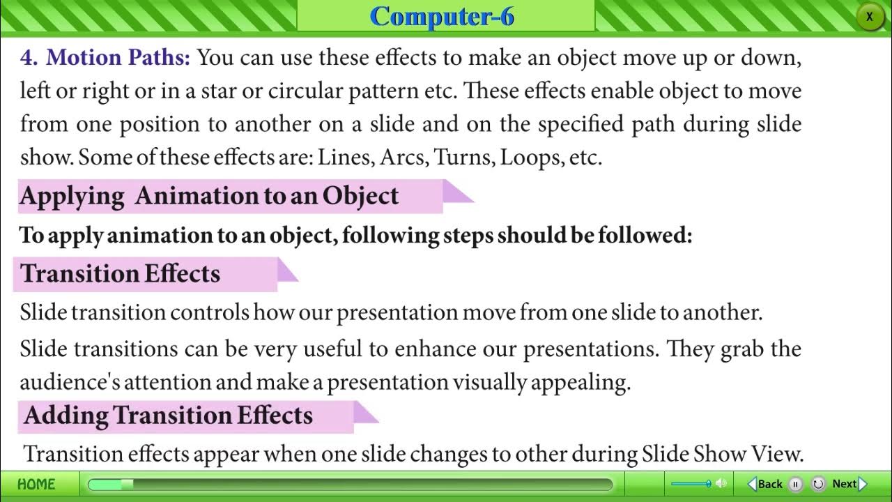 Knowledge Booster - Computer - Class 6 , Chapter 4 - YouTube