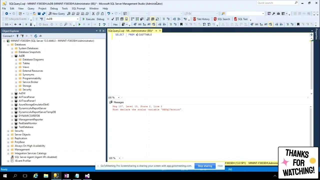 4.How to Create a Table & EDT in D365FO | Table Properties Explained | X++ | Mastering D365FO ...