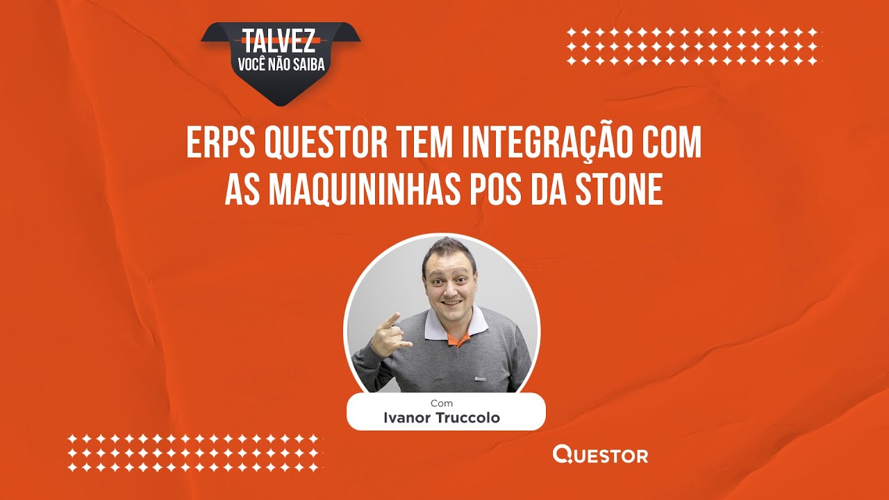 ERPs Questor tem integração com as maquininhas POS da Stone - YouTube