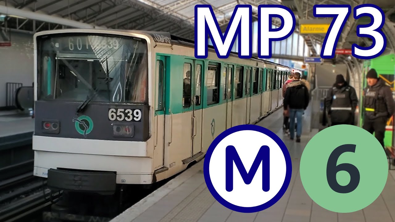 [Paris Metro] MP 73 Departing Dupleix - YouTube