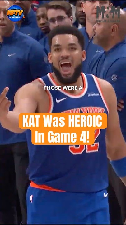 Jalen Brunson and KAT's HEROICS lead the Knicks to a Game 4 WIN over the Pistons! #shorts - YouTube