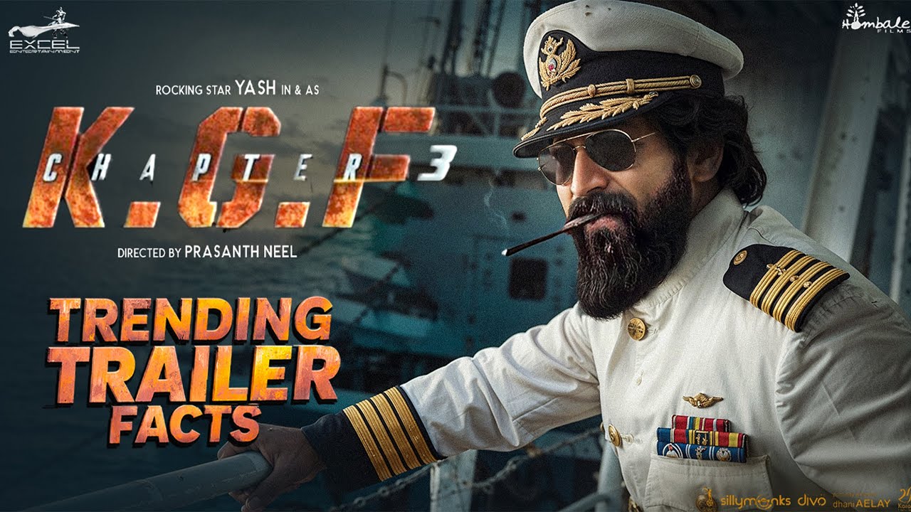 K.G.F: Chapter 3 | TRENDING TRAILER Interesting Facts| Yash| Prasanth ...