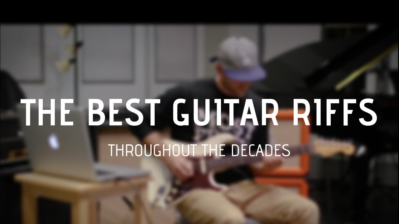 Best Guitar Riffs Of Each Decade - YouTube