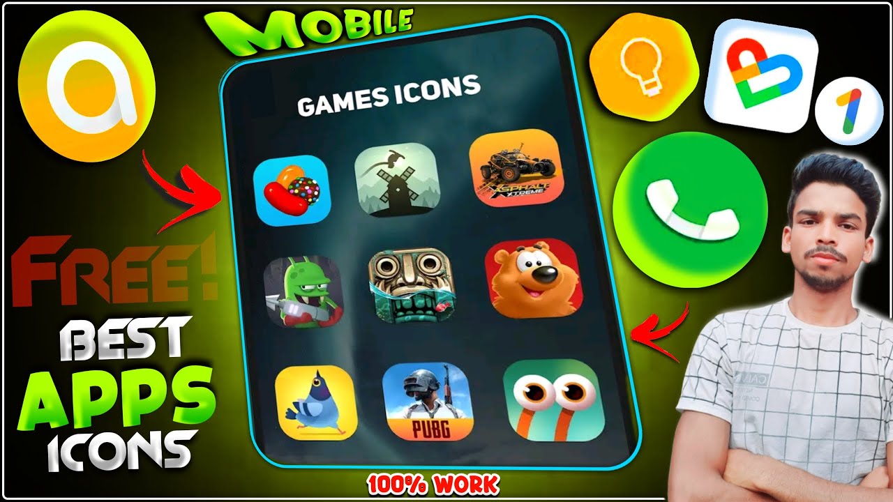Change Apps Icons Without Apk On Mobile|| How to change apk icons on ...
