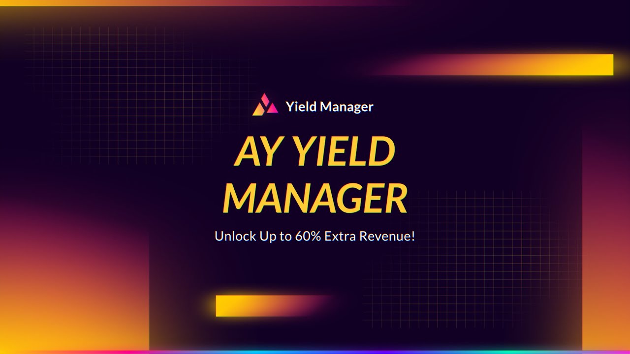 AY Yield Manager Demo Sessions| Boost Agility & Control with an Hybrid ...