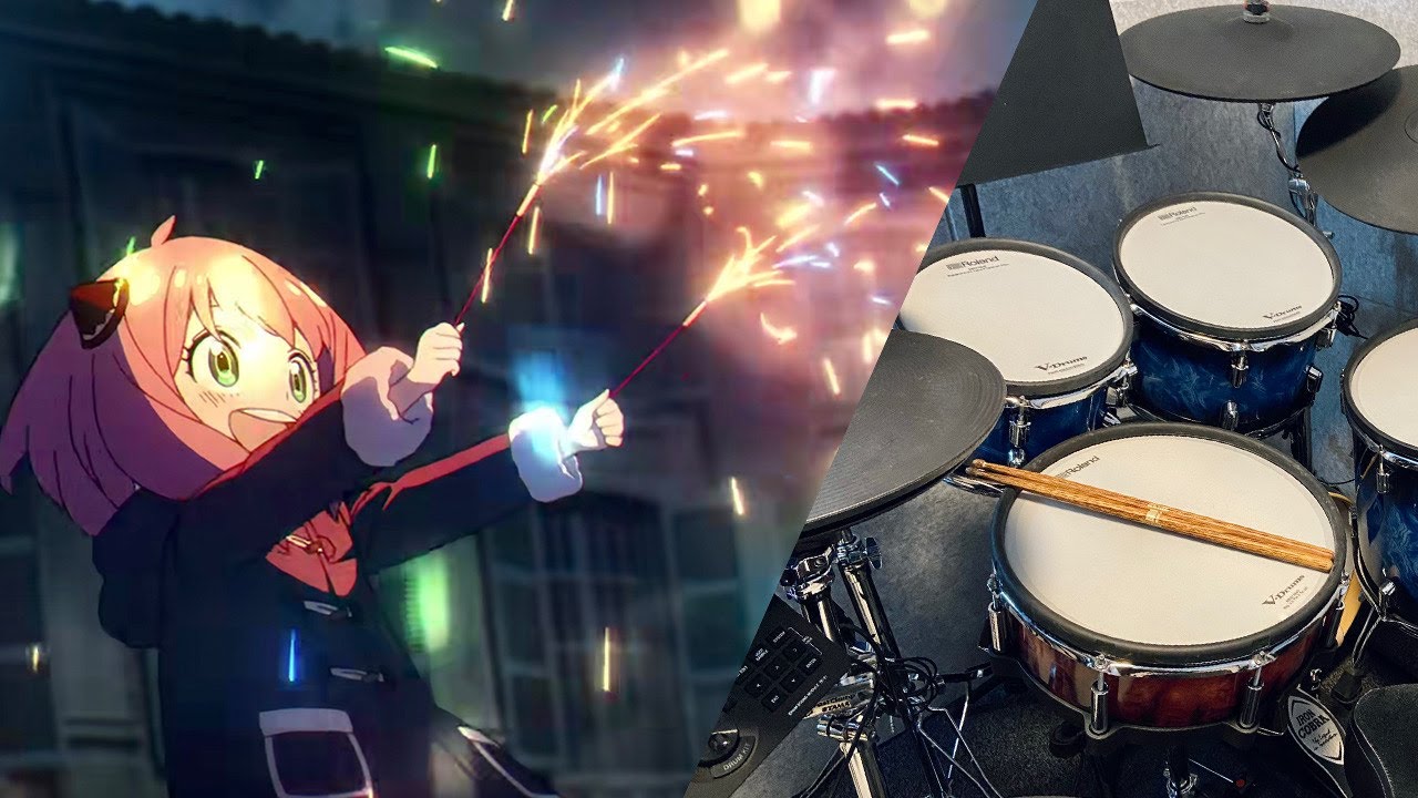 『SPY×FAMILY』ED2 色彩 Shikisai by yama Drum cover (with lyrics) - YouTube