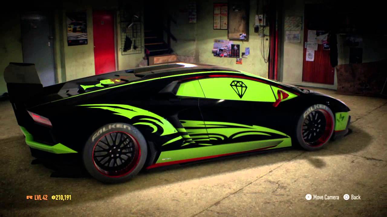 Need for Speed custom Lambo - YouTube