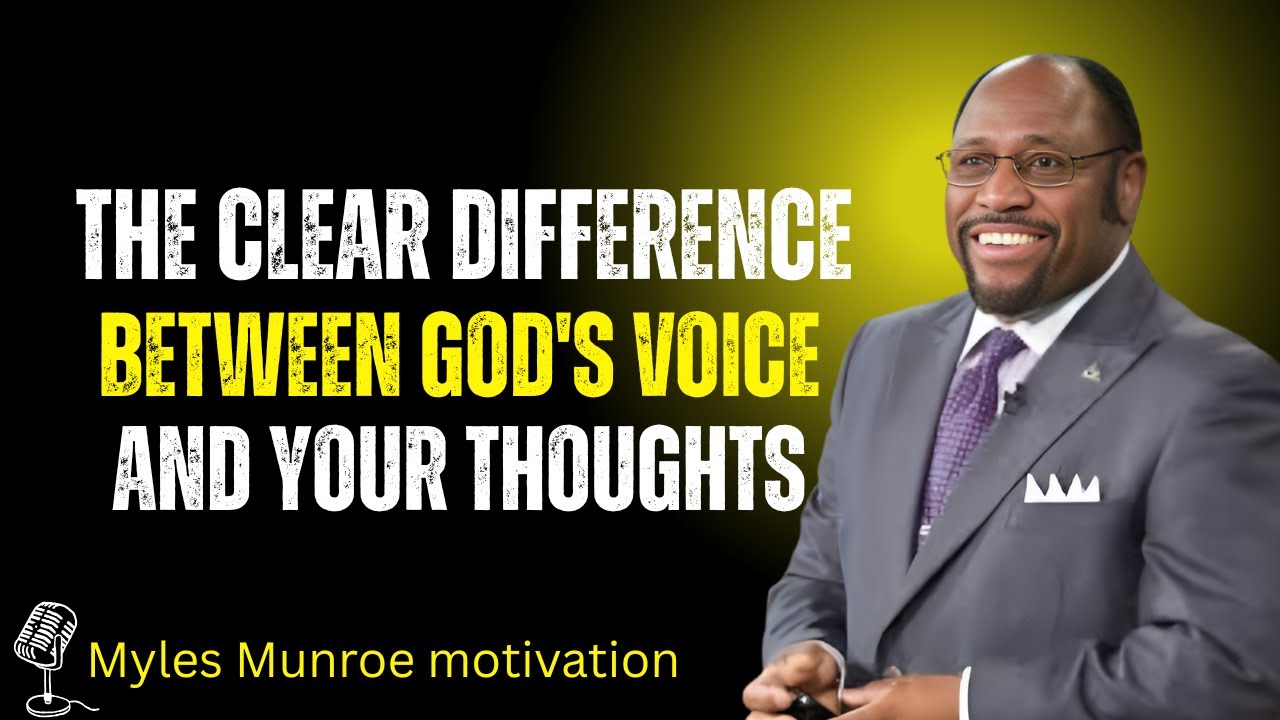 The Clear Difference Between God’s Voice and Your Thoughts | Find True Inner Guidance | Myles ...
