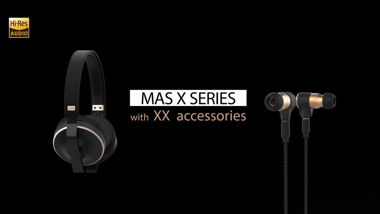 MAS X5h On-Ear Headphones and MAS X5i In-ear Headphones - YouTube