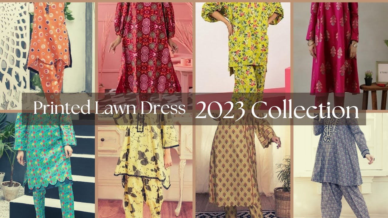 Printed lawn suits | lawn printed dress designs | summer suits design ...