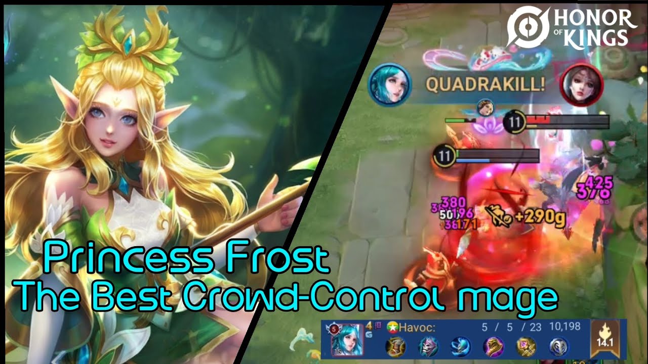 Honor of Kings (Princess Frost)|The best CC mage gameplay|Honorofkings ...