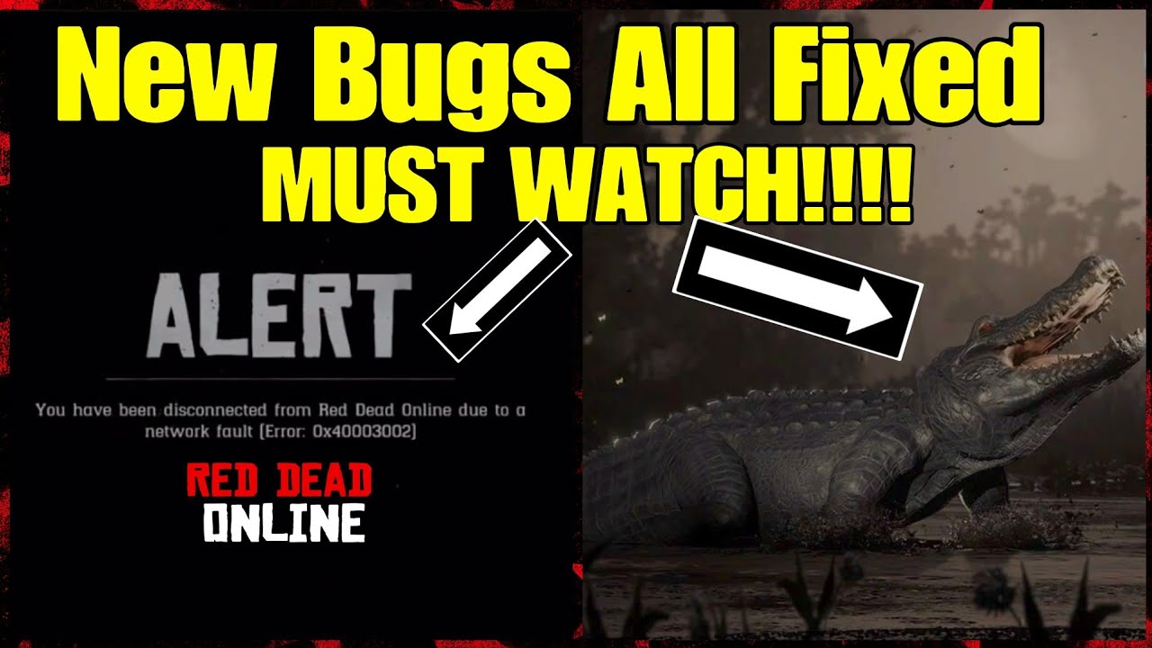 Disconnect error bug FIX Stranger missions & Legendary Animals Not ...