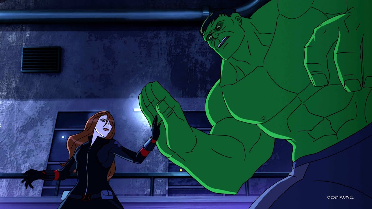 Hulk et les Avengers vs. Hulk Rouge | Avengers Rassemblement | Marvel ...