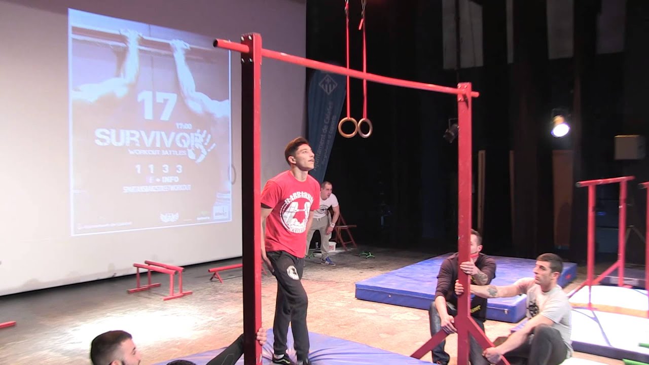 Survivor Workout Battle Gabriel Aguirre - Javier Diaz - YouTube