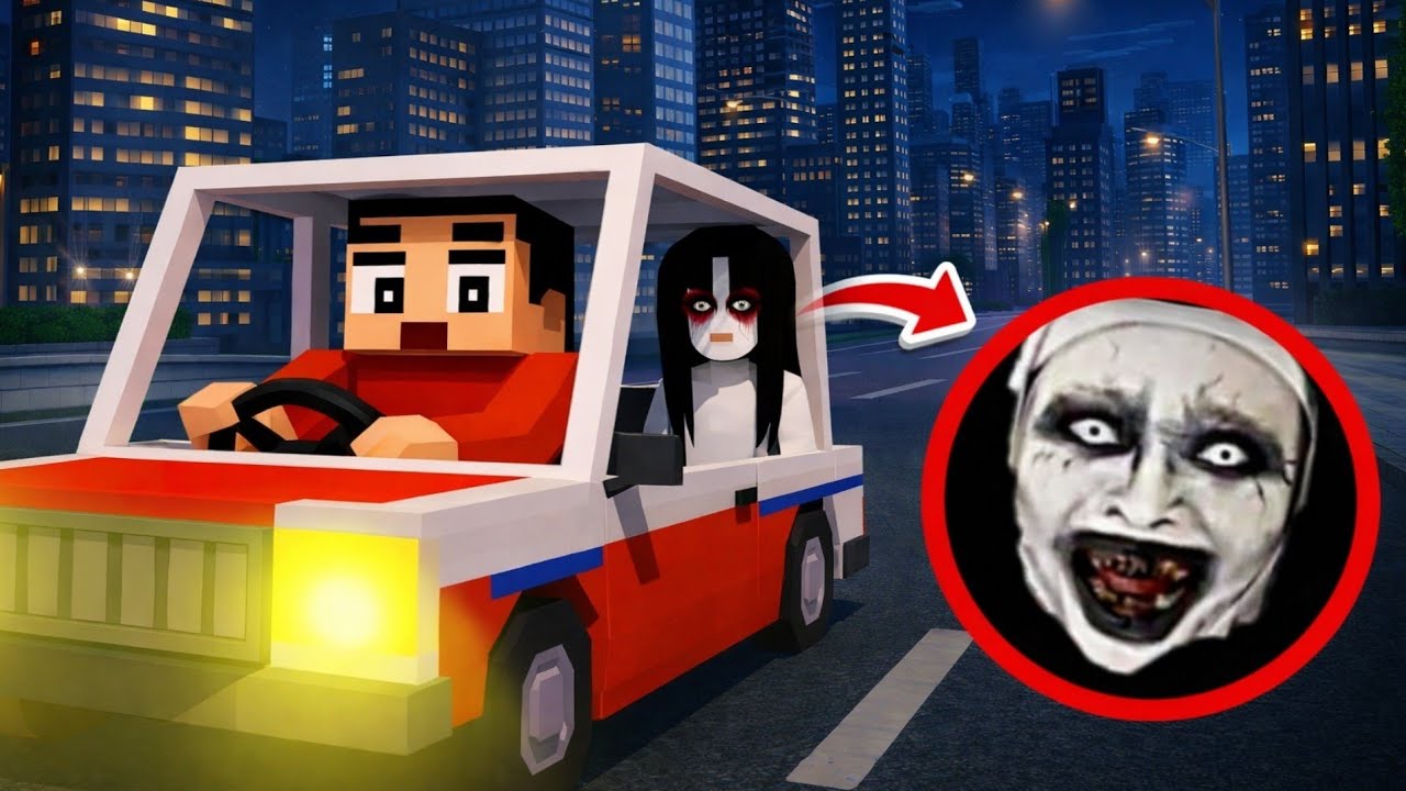 Shinchan Found a Haunted Car in Minecraft 😱 | Horror Story - YouTube