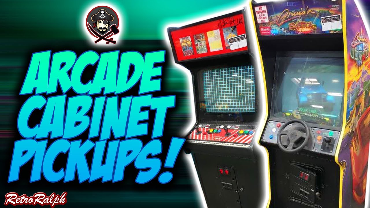 1st Arcade Cabinet Pickups of 2021! - YouTube