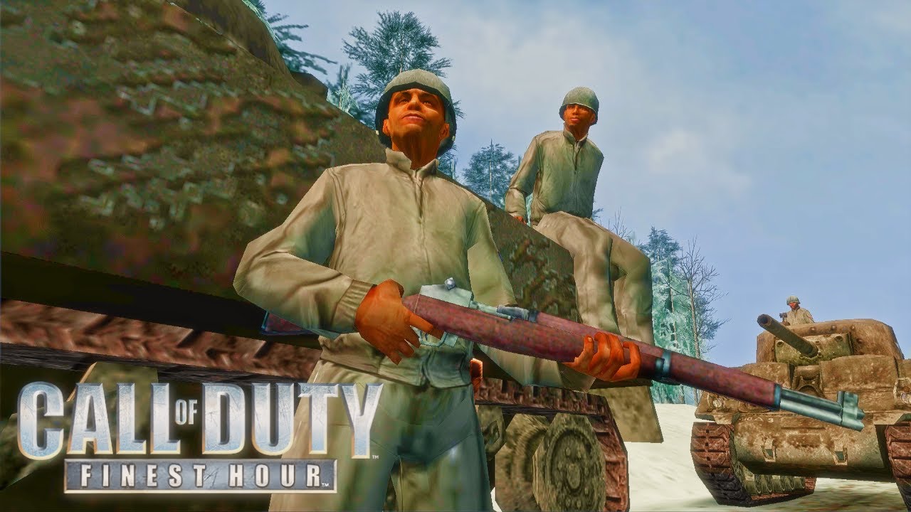 Come Out Fighting! (NO COMMENTARY) | Call of Duty Finest Hour Campaign ...