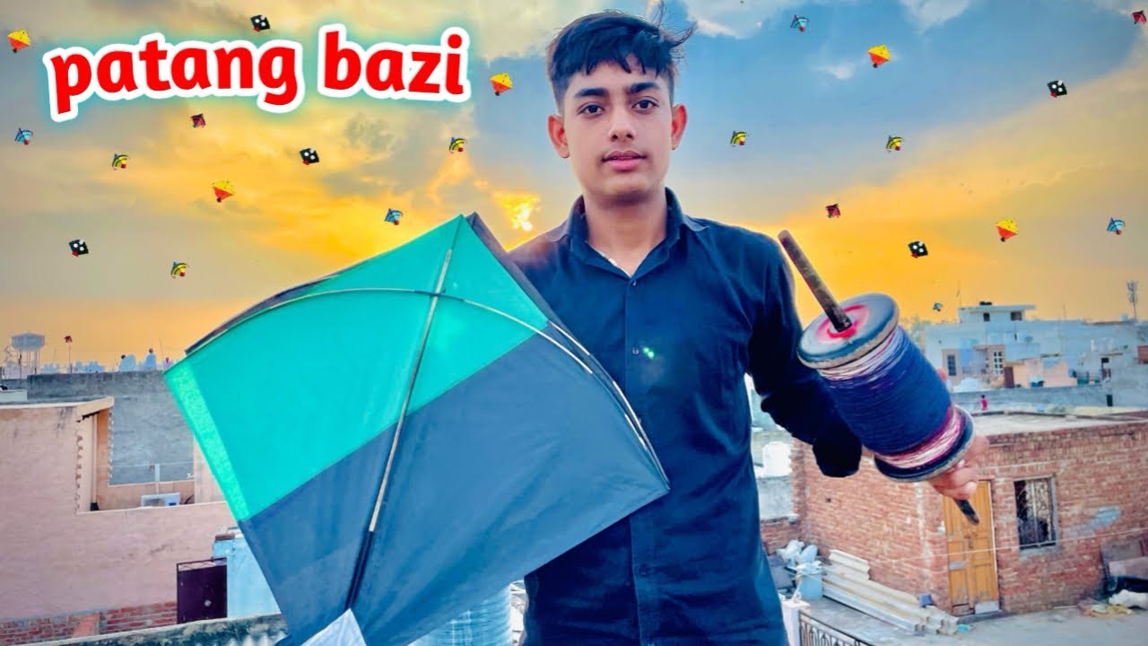 Toofani patang bazi 😮🪁| 02 patang se 31 pechee | Mono field gold manjha ...