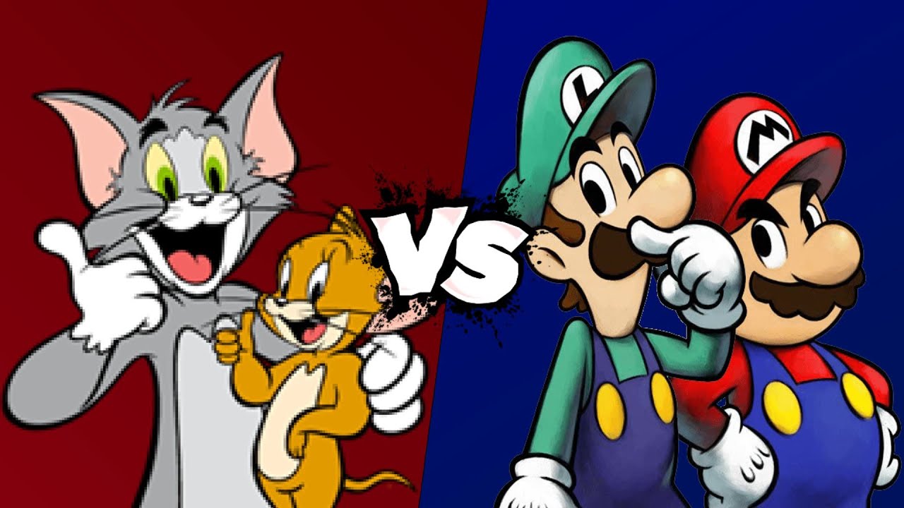 MUGEN Battle - Tom/Jerry vs Mario/Luigi - YouTube