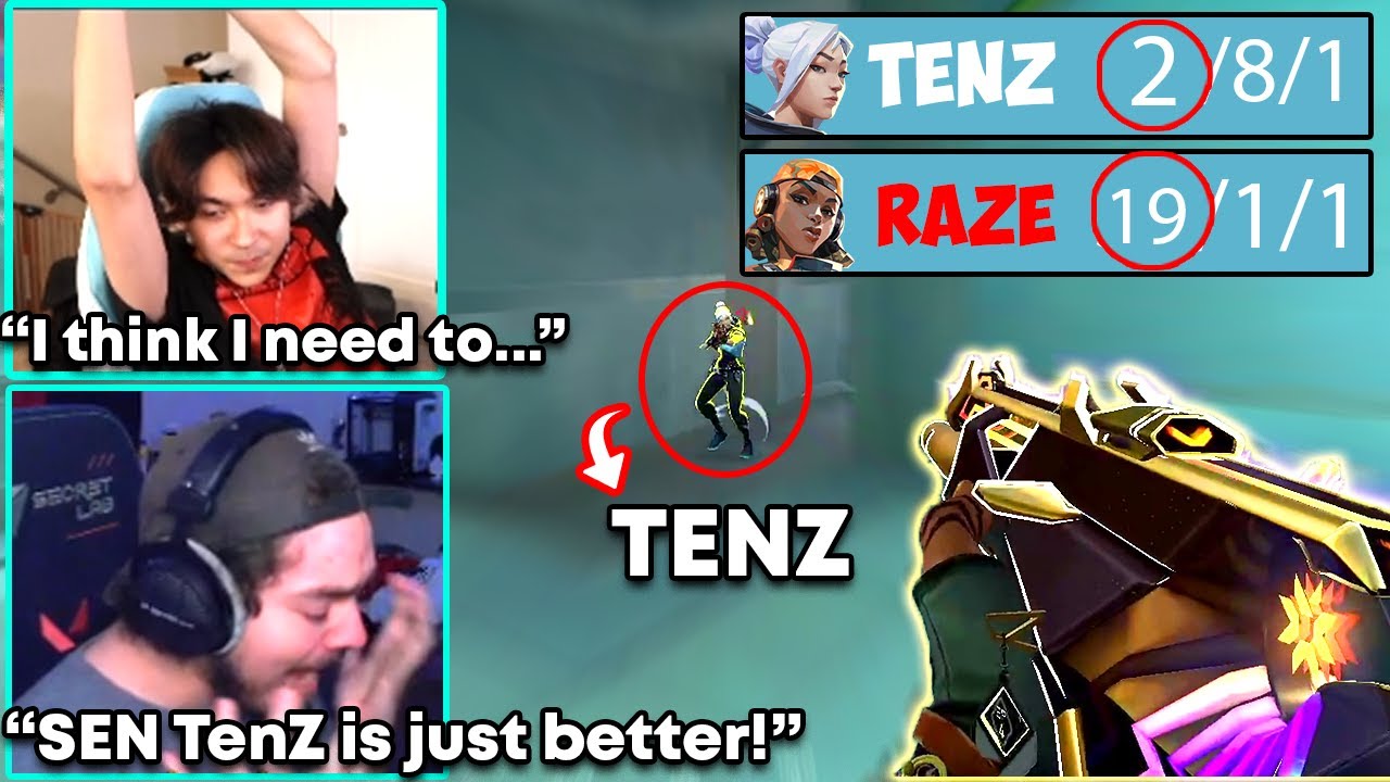 This is how SEN TenZ turned around insane 2 to 19 kills HARD DIFF into ...