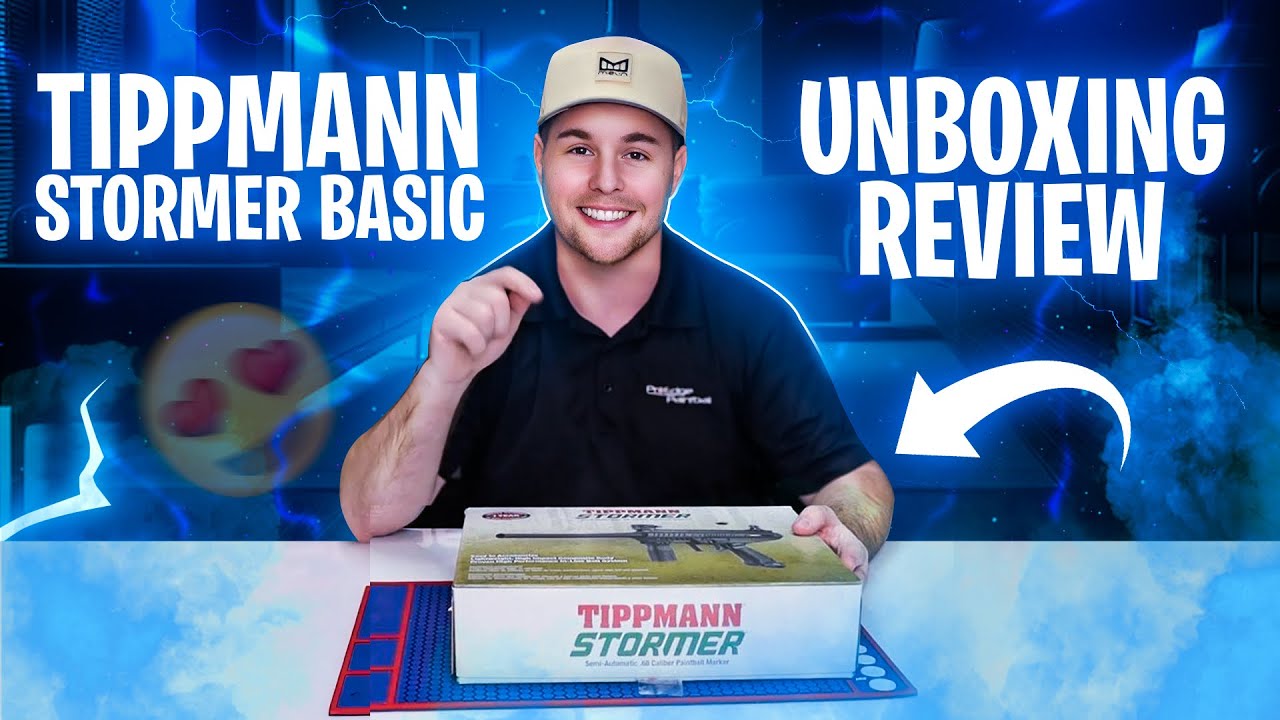 Tippmann Stormer Basic Unboxing Review - YouTube