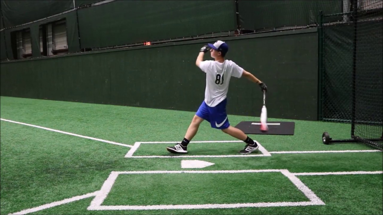 Ty Hansen 2018 SS/2B Hitting 11-08-17 - YouTube