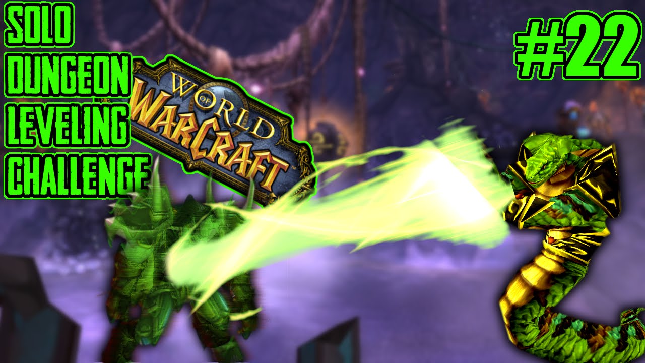 WHY'D IT HAVE TO BE SNAKES?! World of Warcraft Solo Dungeon Leveling ...