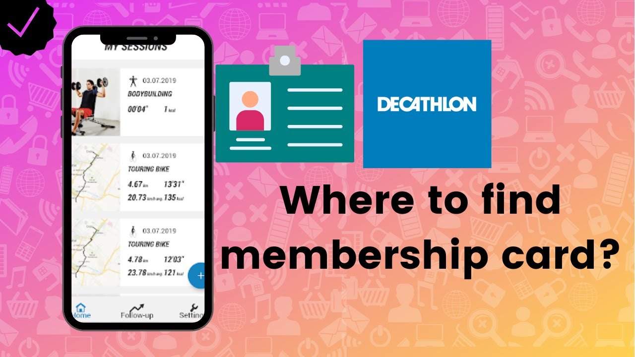 Where to find membership card on Decathlon? - YouTube