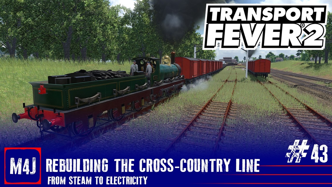 REBUILDING The Cross-Country Line | From Steam To Electricity - YouTube