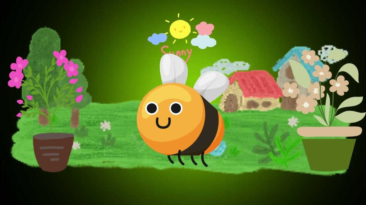 Busy Bumblebee-Busy Bee Learning Kids Song Lyrics Video - YouTube
