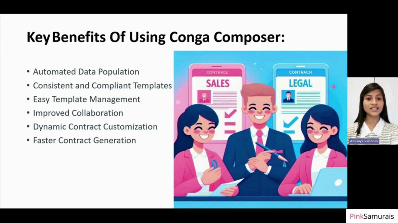 Conga Composer Use Case 2/4 - Contract document generation - YouTube