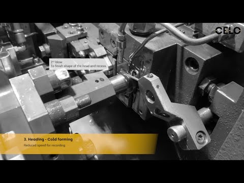 CELO Screw manufacturing process - YouTube