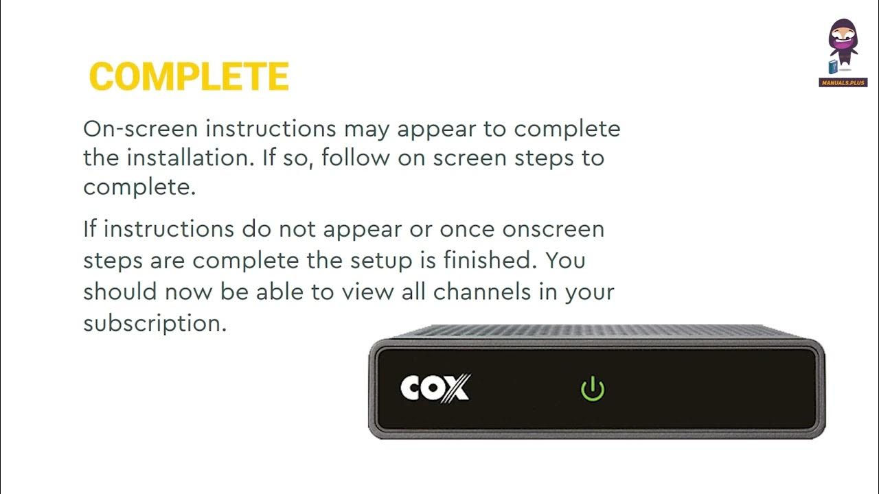 How to Install and Activate Your COX Tuning Adapter - Step-by-Step ...