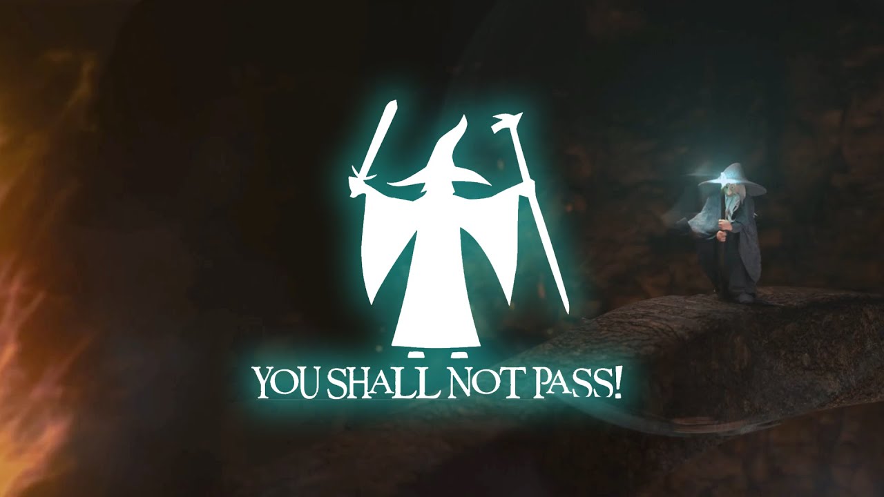 Vous ne passerez pas !/You shall not pass ! short animation - YouTube