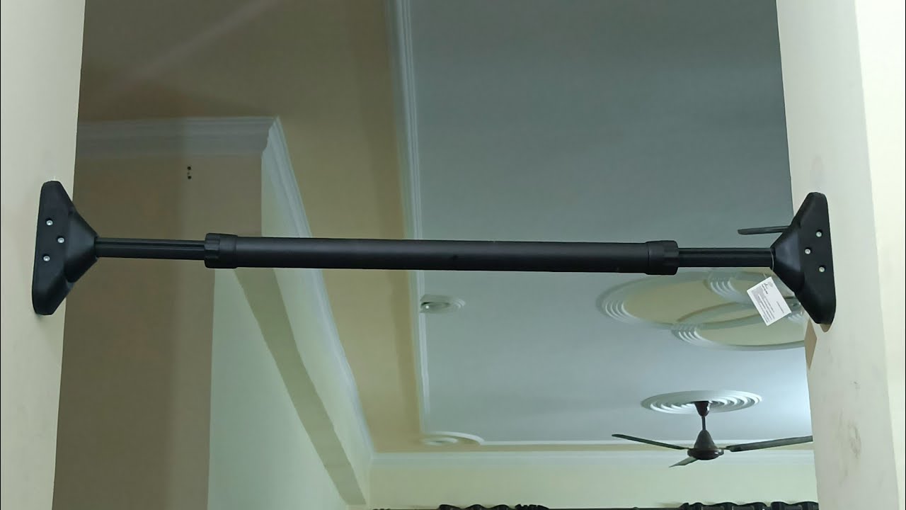 Get fit at home : Unboxing the ultimate Doorway pull up bar at home ...