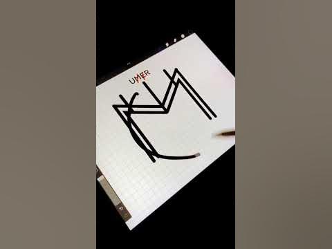 Umer Name Logo | Umer Name brand logo #viral #logo #namelogo #design ...