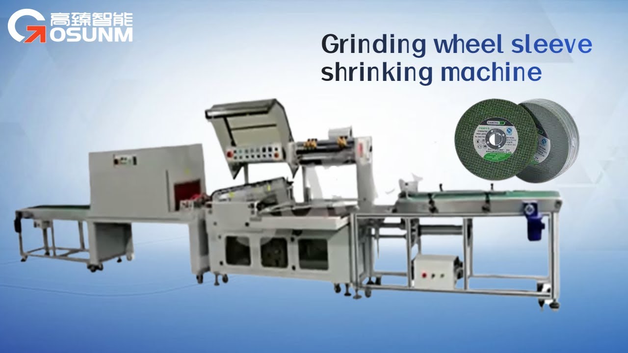 Grinding wheel sleeve label shrinking machine,sleeve labeling machine ...