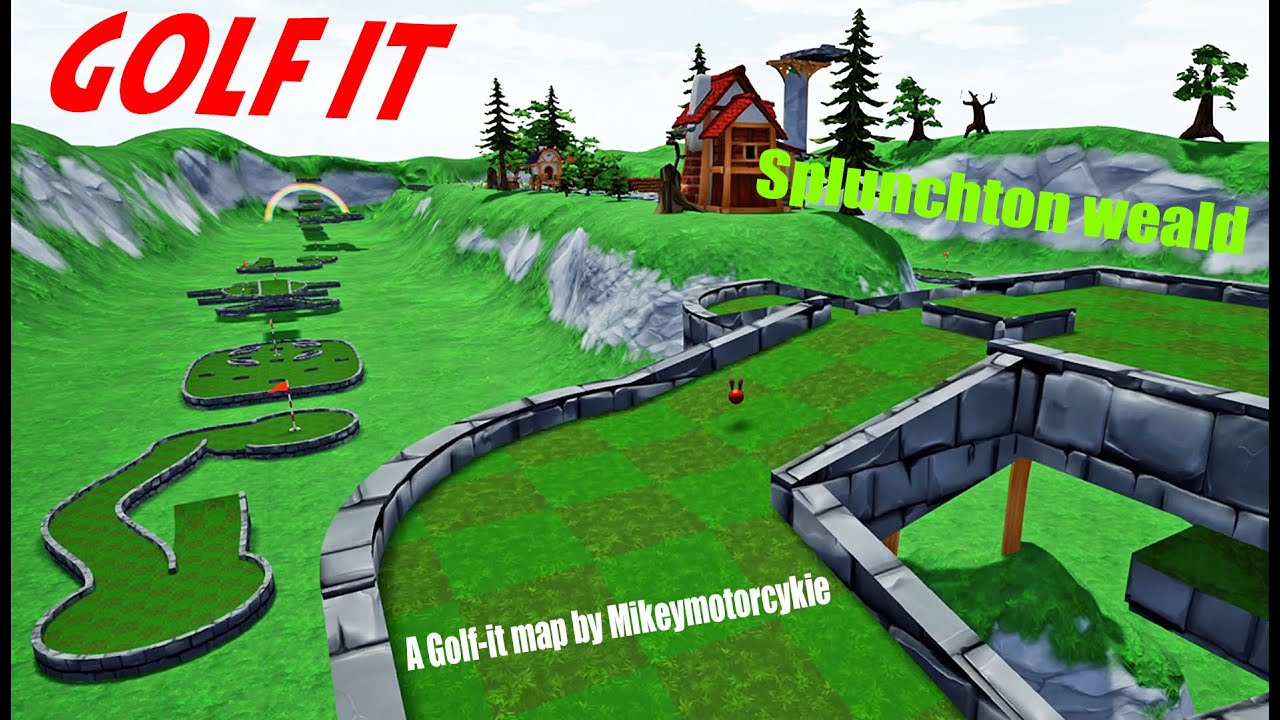 Golf it - Splunchton weald (a golf-it map by Mikeymotorcykie) #golfit # ...