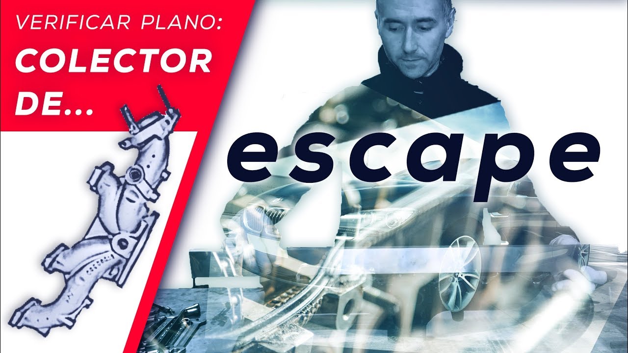 Colector ESCAPE 📐 colector de escape, rectificado de plano 🔧 verificar ...