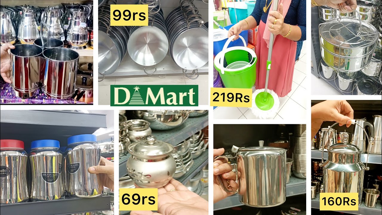 😍DMart New Kitchen Product Collection | Latest D'mart Tour | DMart ...