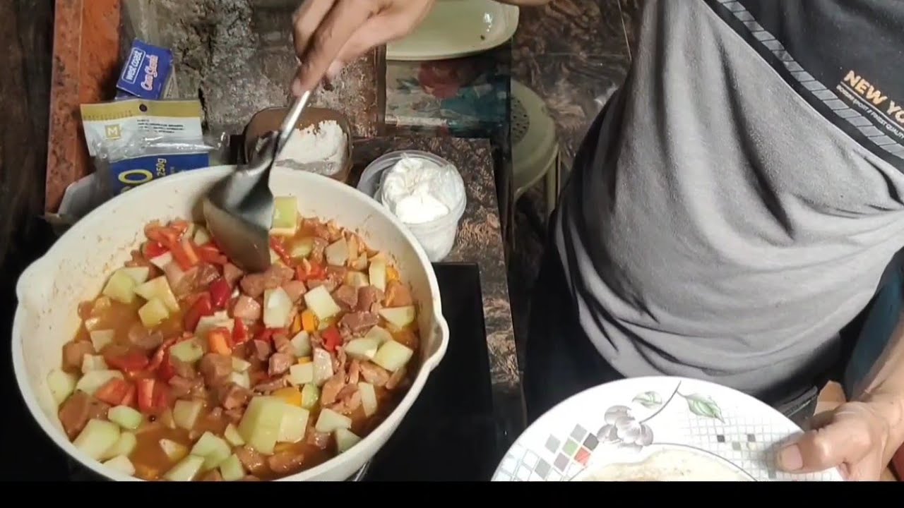 Cooking pork ginamay very low budget cebuano recipe my own version ...