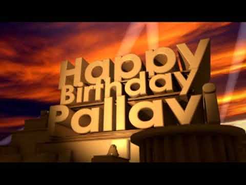 Happy Birthday Pallavi - YouTube