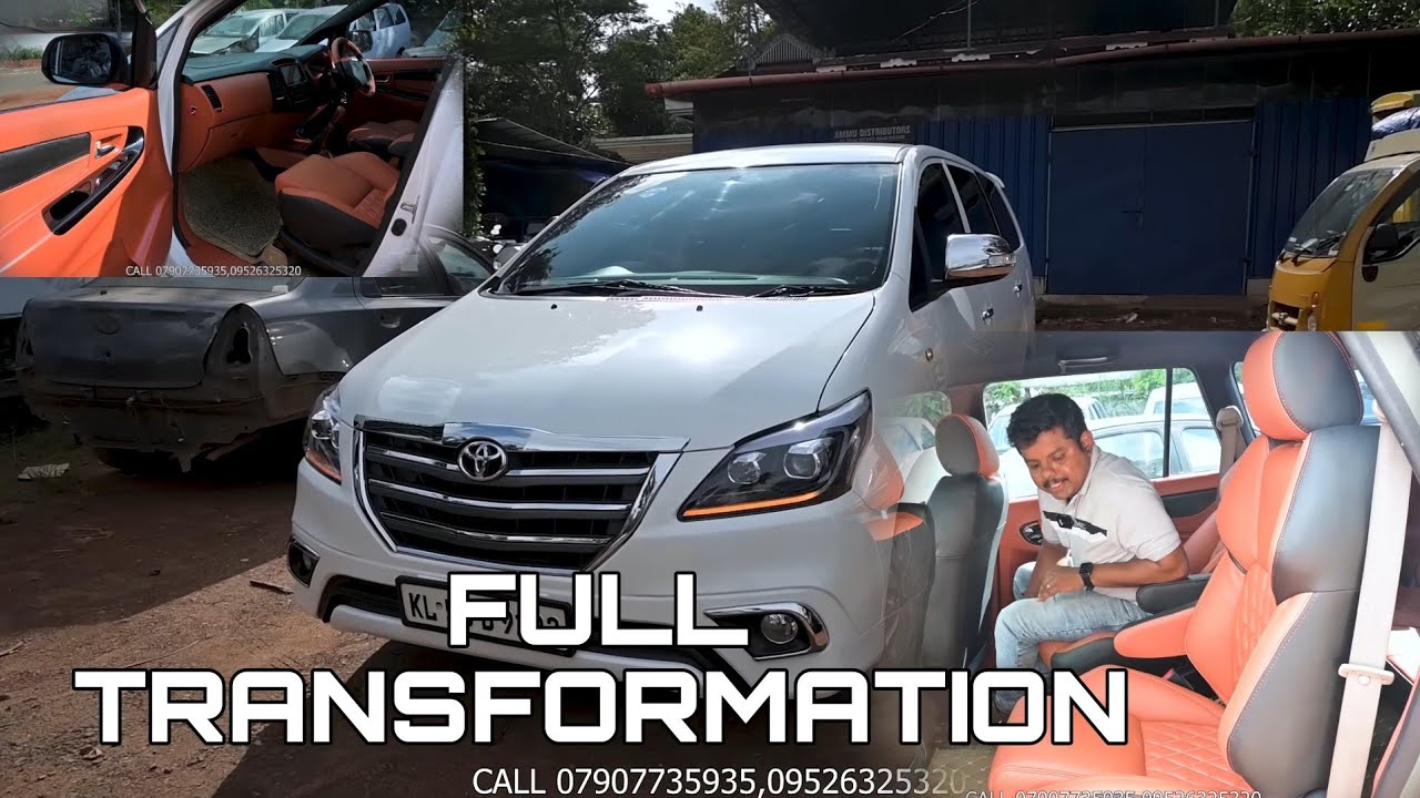 TOYOTA innova interior modification - YouTube