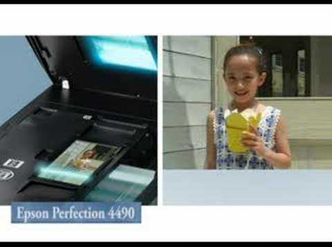 Epson Perfection 4490 - YouTube