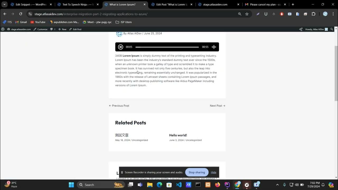 How To Use Text Alias In Text To Speech WordPress Plugin - YouTube