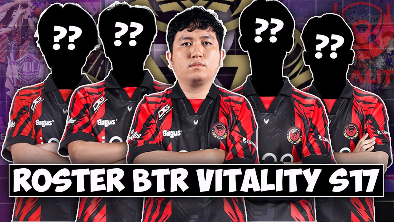 90% FIX!! INI DIA ROSTER BIGETRON BY VITALITY SEASON 17 | MPL ID, RRQ ...