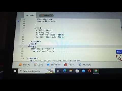 web page creation - YouTube